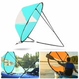 Foldable Kayak Boat Wind Sail Summer Surfing Wind Paddle Kayak Sail ...