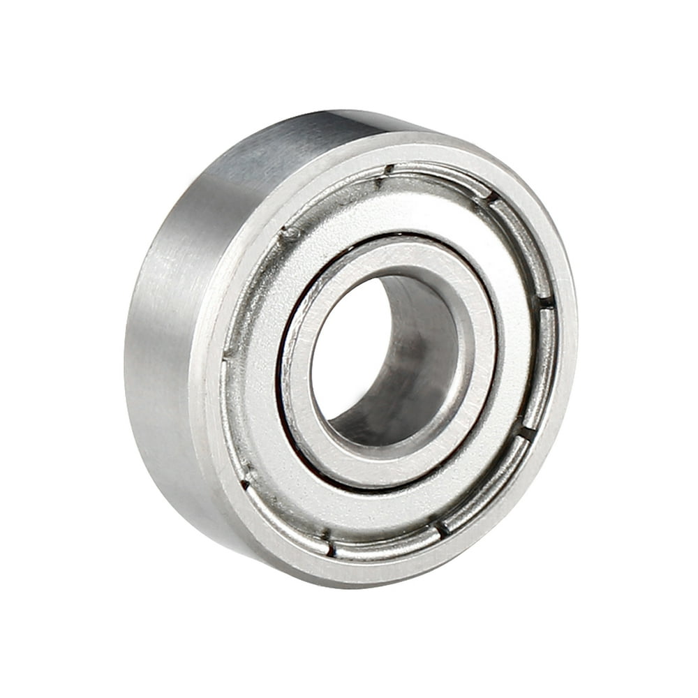 Deep Groove Ball Bearing 607Z Double Shield, 7mm x 19mm x 6mm Chrome ...