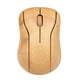 2.4G Wireless Optical Bamboo Mouse 3 Adjustable DPI Computer Mouse with ...
