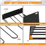 Bxaolu Boot Rack, Wader Hangers for wall, Metal Wall Mounted Shoe Racks ...