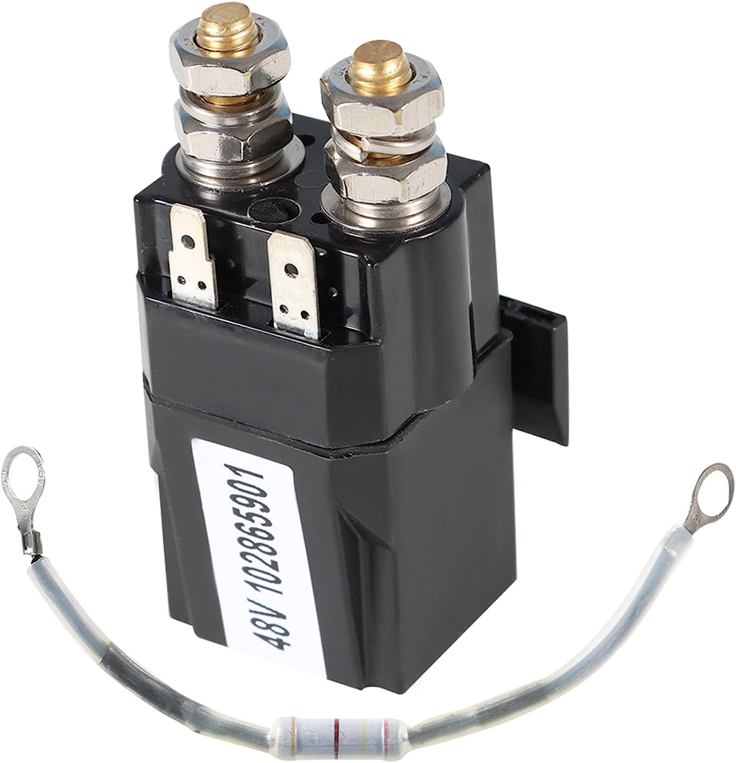 waltyotur Golf Cart 48 Volt Solenoid and Resistor Assembly 102865901 ...