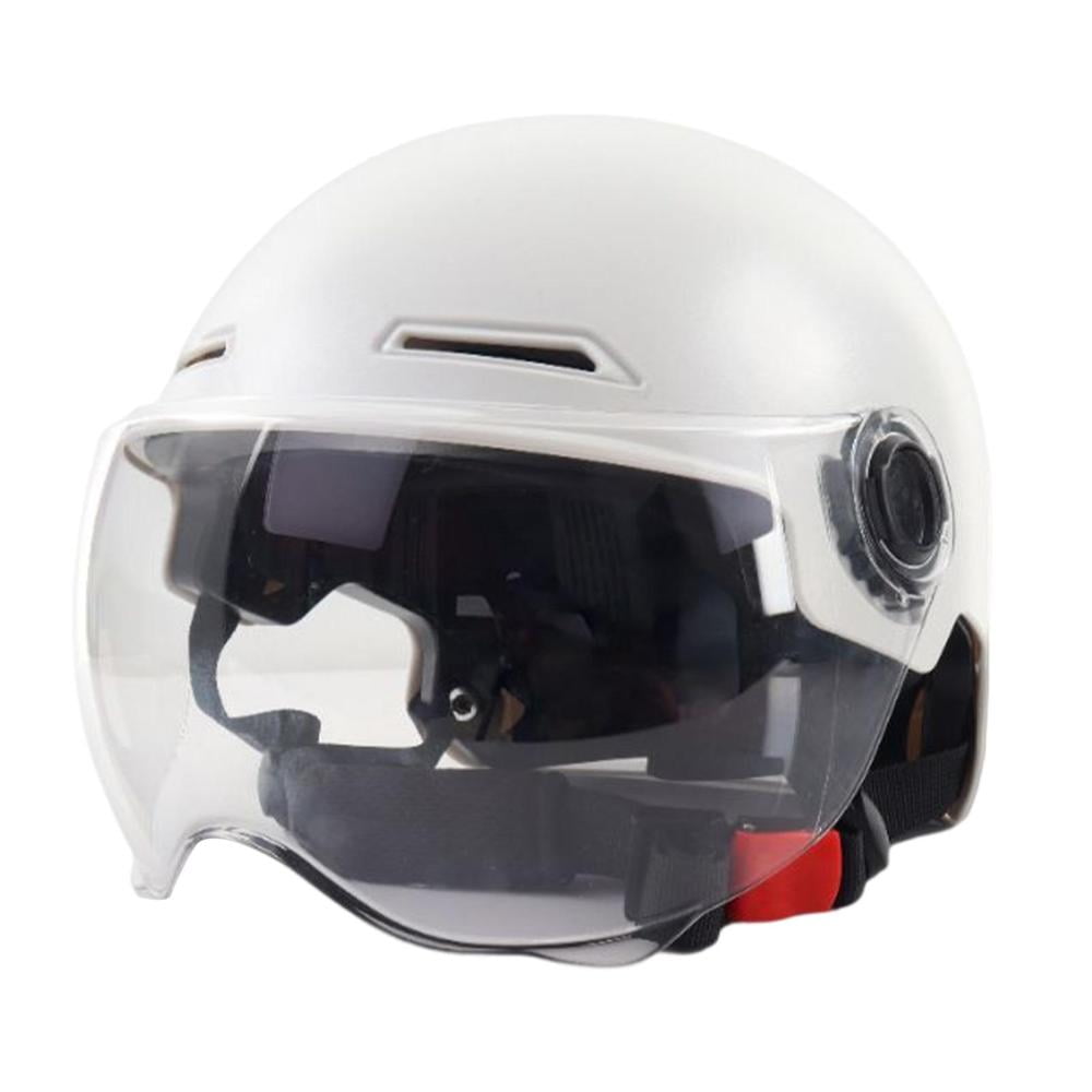 Simple Motorcycle Helmets Men Women Electric Vehicle Helmets Electric ...