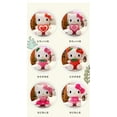 Sanrio Plush Toy Kawaii Hello Kitty Hold Strawberry Cartoon Doll Girl ...