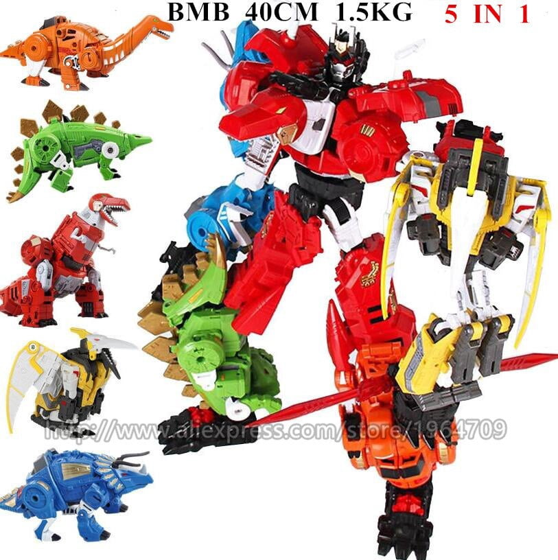 6 IN 1 New Yellow NBK 45CM Devastator Transformation Toys Robot Car KO ...