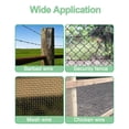 200pcs Wire Fence Staple - Steel U-Shaped Nail for Mesh Galvanized ...