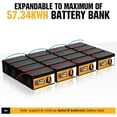 ECO-WORTHY 12V 280Ah LiFePO4 Lithium Battery, 6000+ Deep Cycles, 3584Wh ...