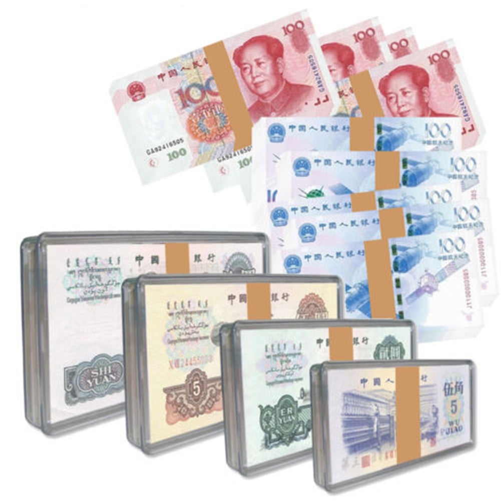 Buy NUZYZ Acrylic Clear Display Case for Bundle Banknotes Paper Money ...