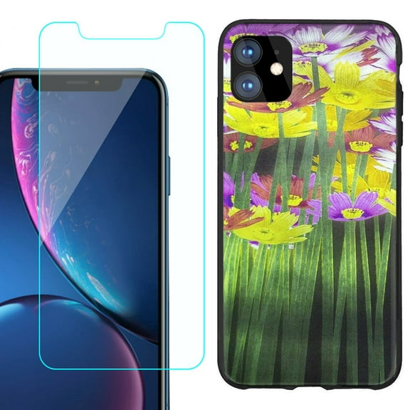 For Apple iPhone 11 Phone Case , Slim-Fit TPU Protective Case (Black ...