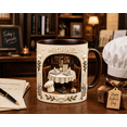 Restaurant Owner Dad Custom Mug, Accent Mug Father’s Day Gift with ...