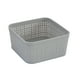 Simplify 10 Pack Plastic Organizing Storage Basket Set, Grey - Walmart.com