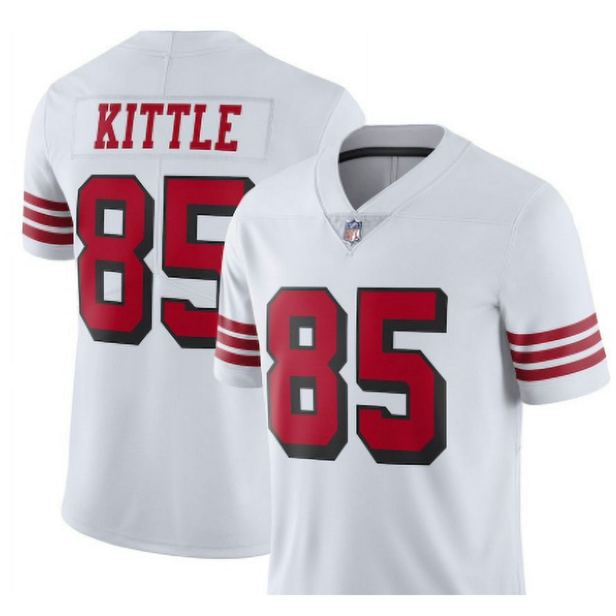 Click here for Diao Mens 49ers Garoppolo 10# Kittle 85# Bosa 97#... prices