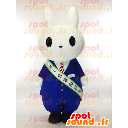 SPOTSOUND mascot of Usami Taro, white rabbit with a tie suit | Walmart ...