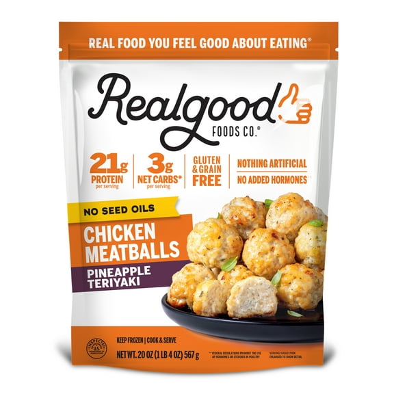 Real Good Foods Co. Gluten-Free Homestyle Fully Cooked Chicken ...