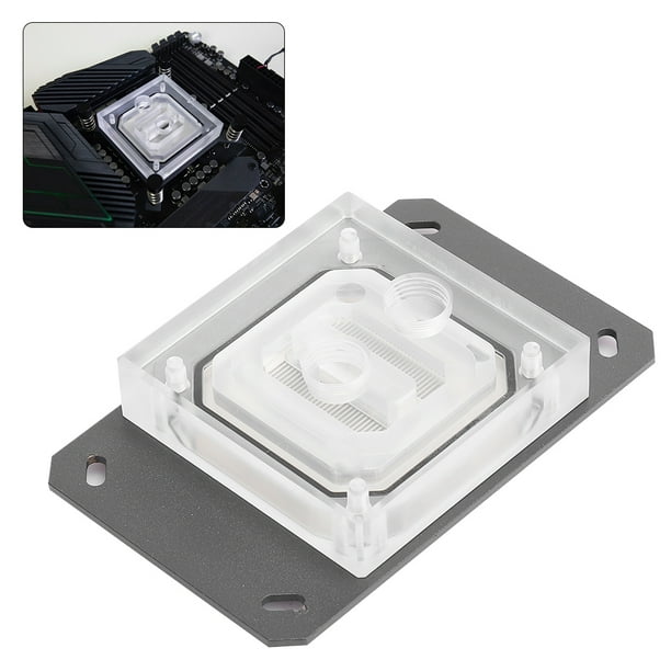 CPU Waterblock, PC Water Cooling Block Polished Practical For Series ...