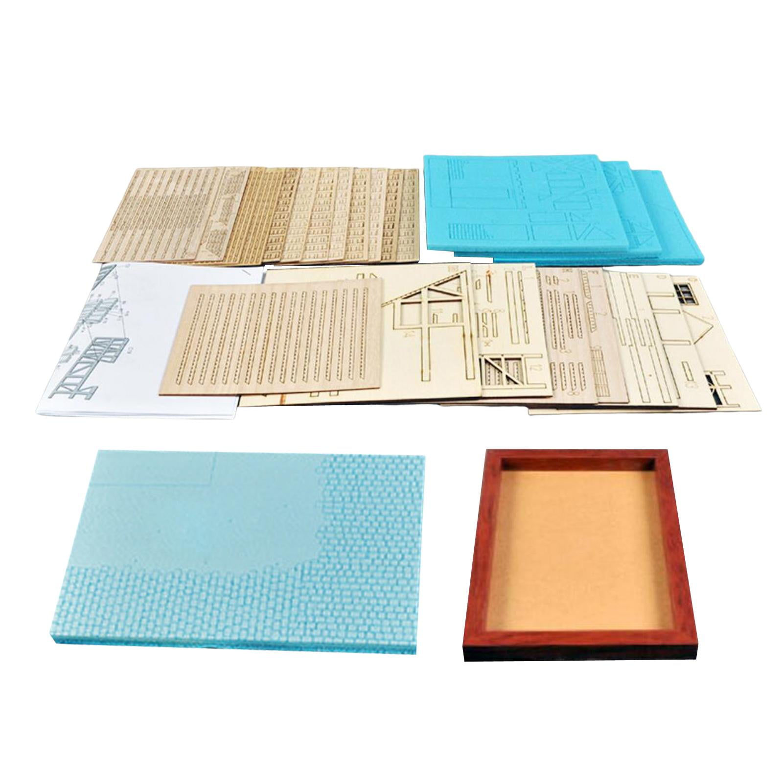 1/35 House Model Building Kits Ruins Architecture Scene for Accessory ...