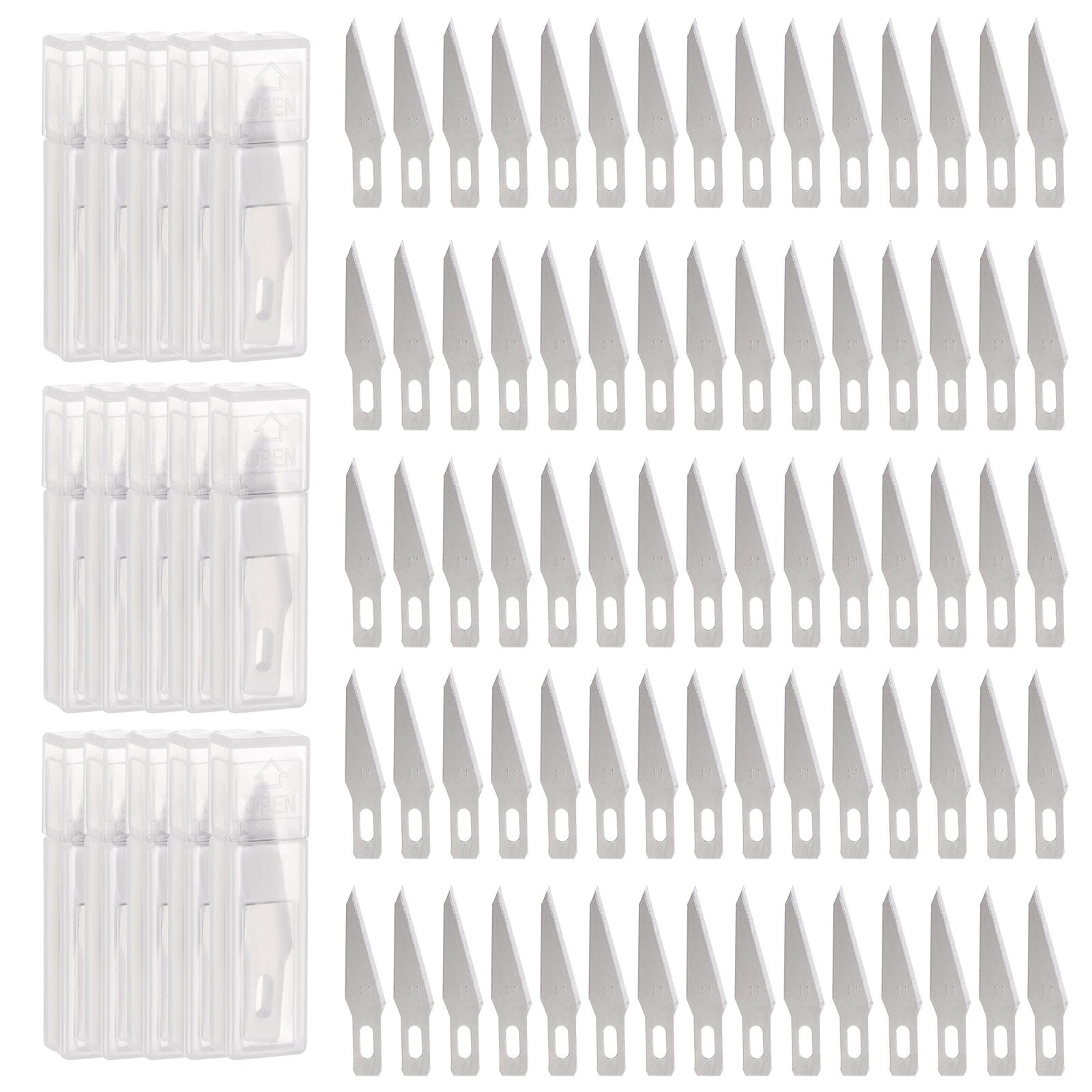Click here for Unique Bargains 150pcs Exacto Knife Blades #11 Hob... prices
