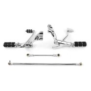 Drag Specialties Anodized Steel Forward Controls with Rubber Pegs for ...