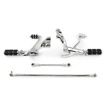 Drag Specialties Anodized Steel Forward Controls with Rubber Pegs for ...