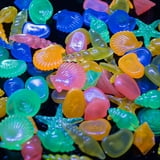 Colorful Glow in the Dark Pebbles Aquarium Decorative Rocks Luminous ...