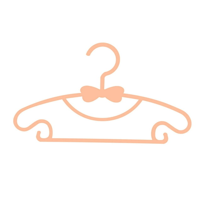 Meitianfacai 10 Pack Clothes Hangers for Kids Space Saving Plastic ...