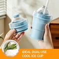 2026 Portable Foldable Ice Hockey Drink Cup With Ice Ball Mold ...