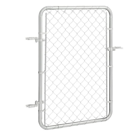 ALEKO DIY 6x50 ft Galvanized Steel Chain Link Fence Kit - Low ...