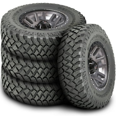 Crosswind M/T All-Season Mud Terrain Tires, Set of 4, LT 285/65R18 Load ...