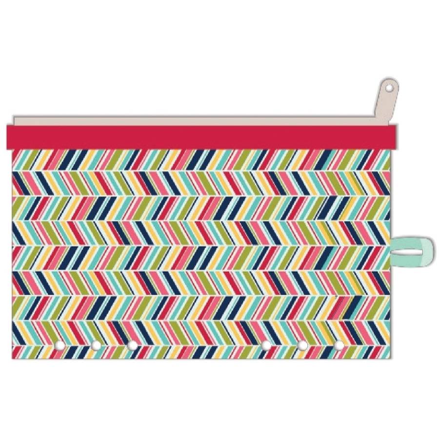 Day 2 Day Planner Zipper Pouch, 5" x 8", Chevron - Walmart.com ...