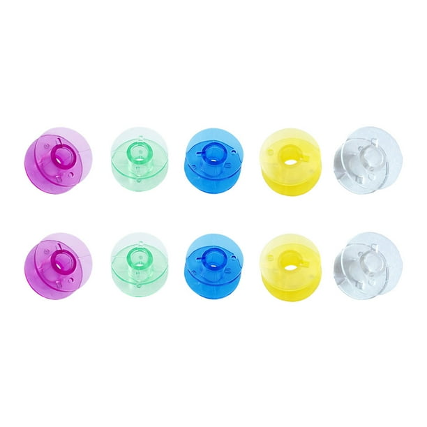 Ruiboury 10 Pieces Plastic Storage Box Empty Spool Replacement DIY ...