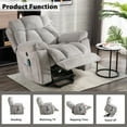 Prelife Ultra-Comfort Power Lift Recliner: Luxurious Elderly Big Man ...