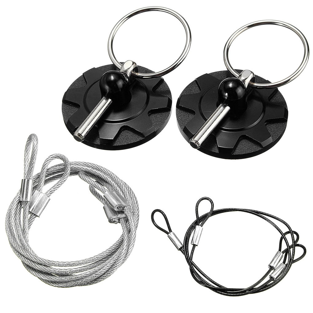Racing Car Bonnet Aluminum Lock Latch Kit Universal Engine Hood Pin Set ...