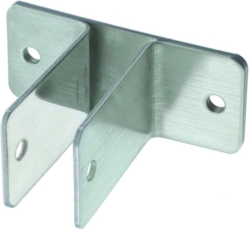 Harris Hardware 11759 Two Ear Stamped Stainless Steel Wall Bracket 1 ...