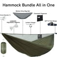 Onewind 11' Camping Double Hammock with Tree Straps and Mosquito Net ...