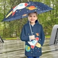 Addie & Tate Space/Celestial Raincoat and Umbrella Set for Kids ...