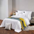 Abstract Color Block Bed Runner Scarf, Yellow Block Gradient Black ...