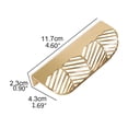 2Pcs Novelty Leaves Furniture Handles Cabinet Knobs Handles Drawer ...