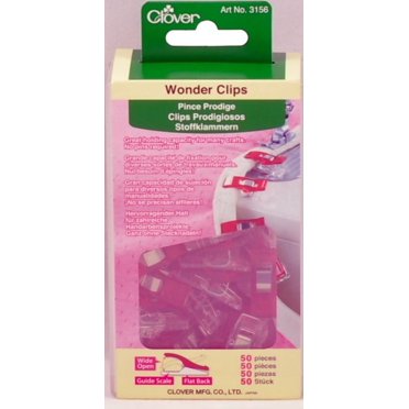 Clover Mini Wonder Clips for Crafting, Sewing, Quilting, Assorted ...