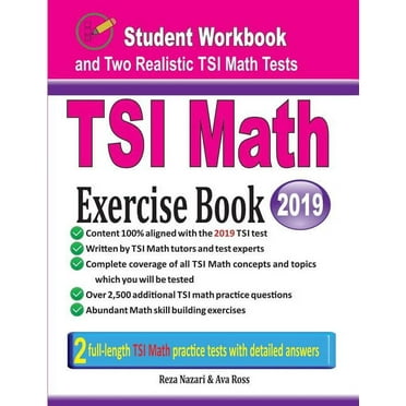 Prepare for the TSI Math Test in 7 Days: A Quick Study Guide with Two ...
