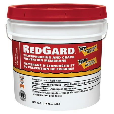Custom Building Products RedGard 3.5 Gal. Waterproofing and Crack ...