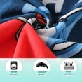 "NovForth Kids Hooded Beach Towel, Soft Absorbent Poncho, Pool, Bath ...