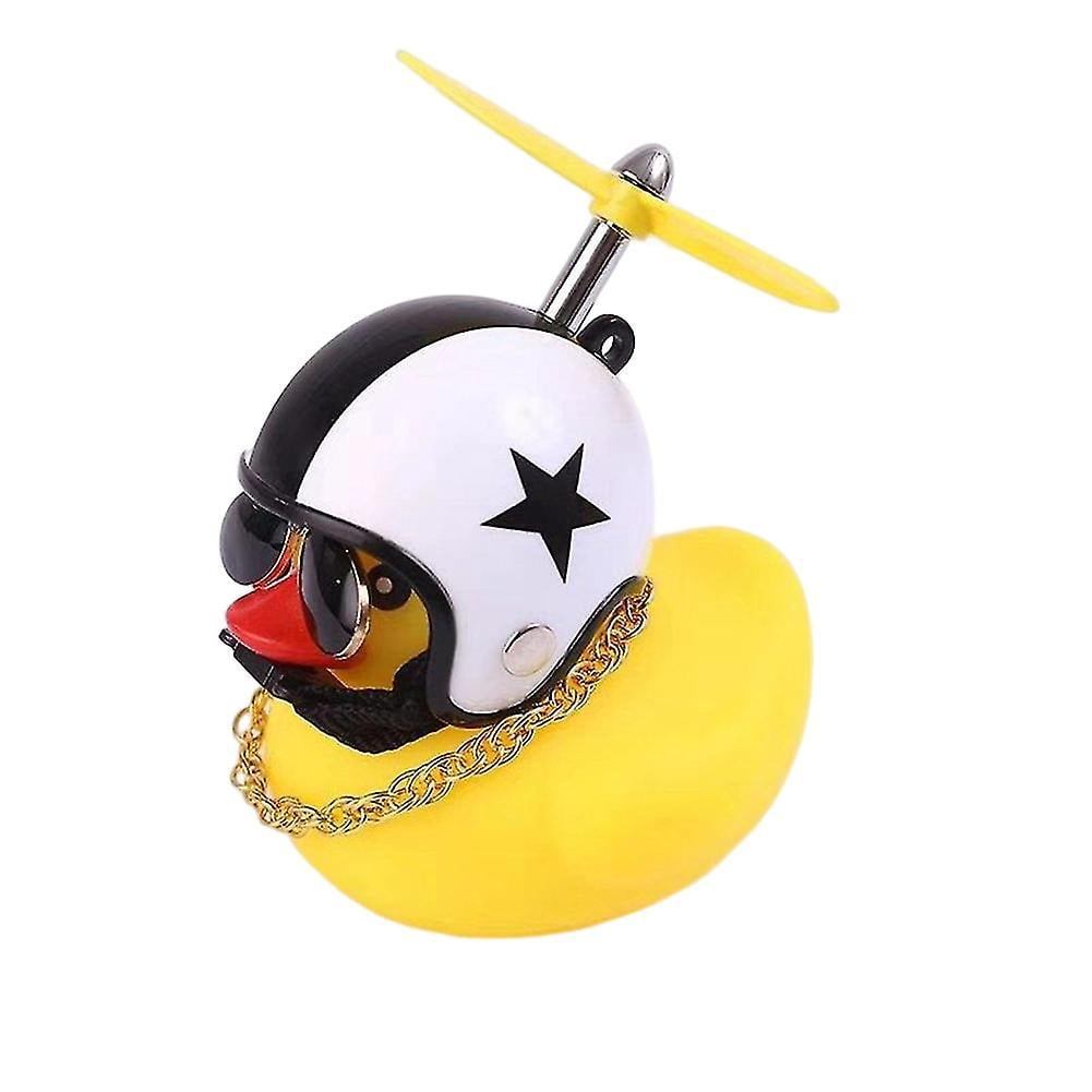 Lovely Rubber Yellow Ducks Bike Bell Riding Safety Alarms Lights Horns ...