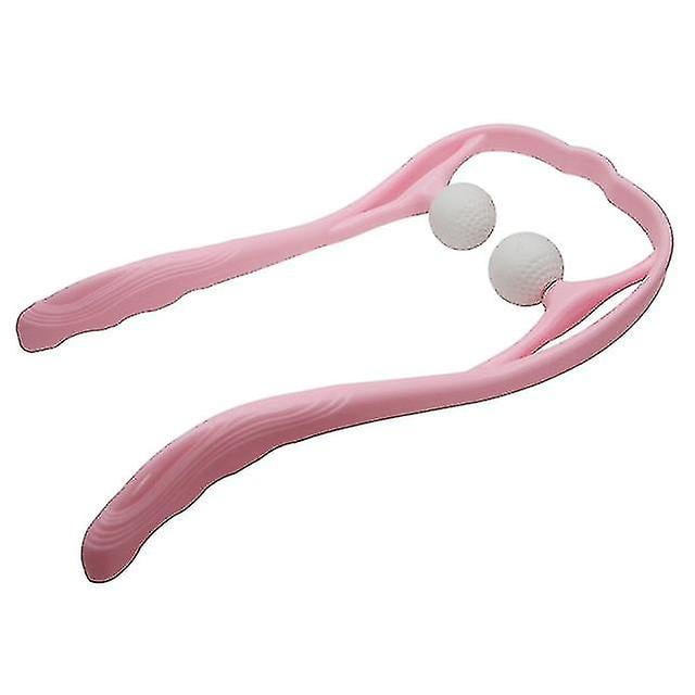 Yaju Neck Massager Therapy Neck And Shoulder Dual Trigger Point Roller ...