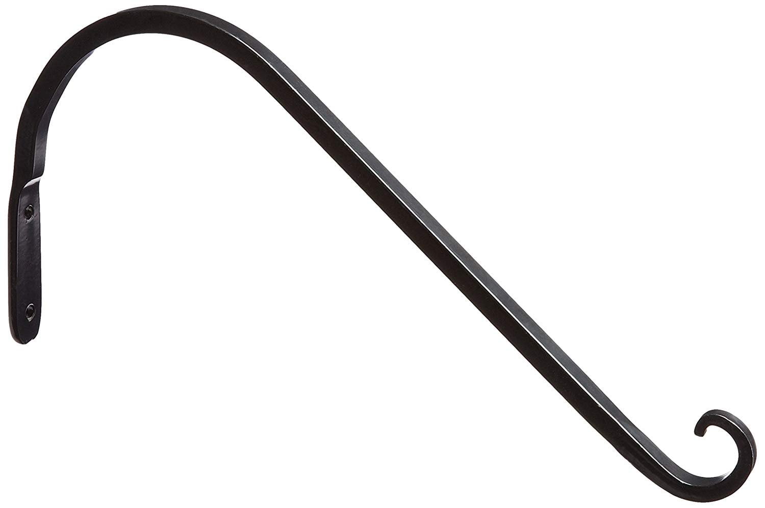 Panacea 89412 Forged Angled Wall Bracket, Black, 12-Inch - Walmart.com