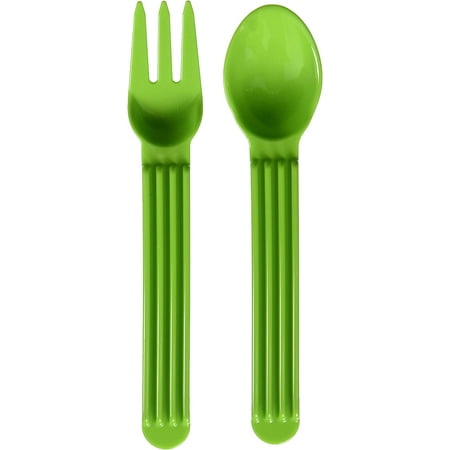 29376 Primary Fork and Spoon Assorted Colors | Walmart Canada
