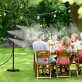 Monsoon Outdoor Misting Fan Kit, 16in Water Cooling System for Patio ...