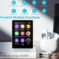 Portable Music Player with Built-In Speaker, Full Touch Screen Mp3 ...