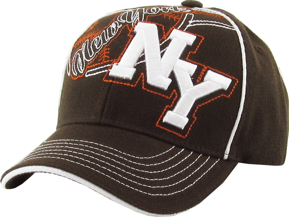 Kid's NY New York Baseball Cap Adjustable Velcro Closure Hat Junior ...