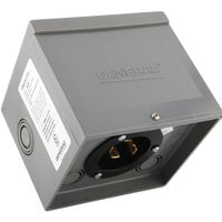 Generac GNC-6338 125 250V 50 Amp 4-Wire Raintight Power Inlet Box ...