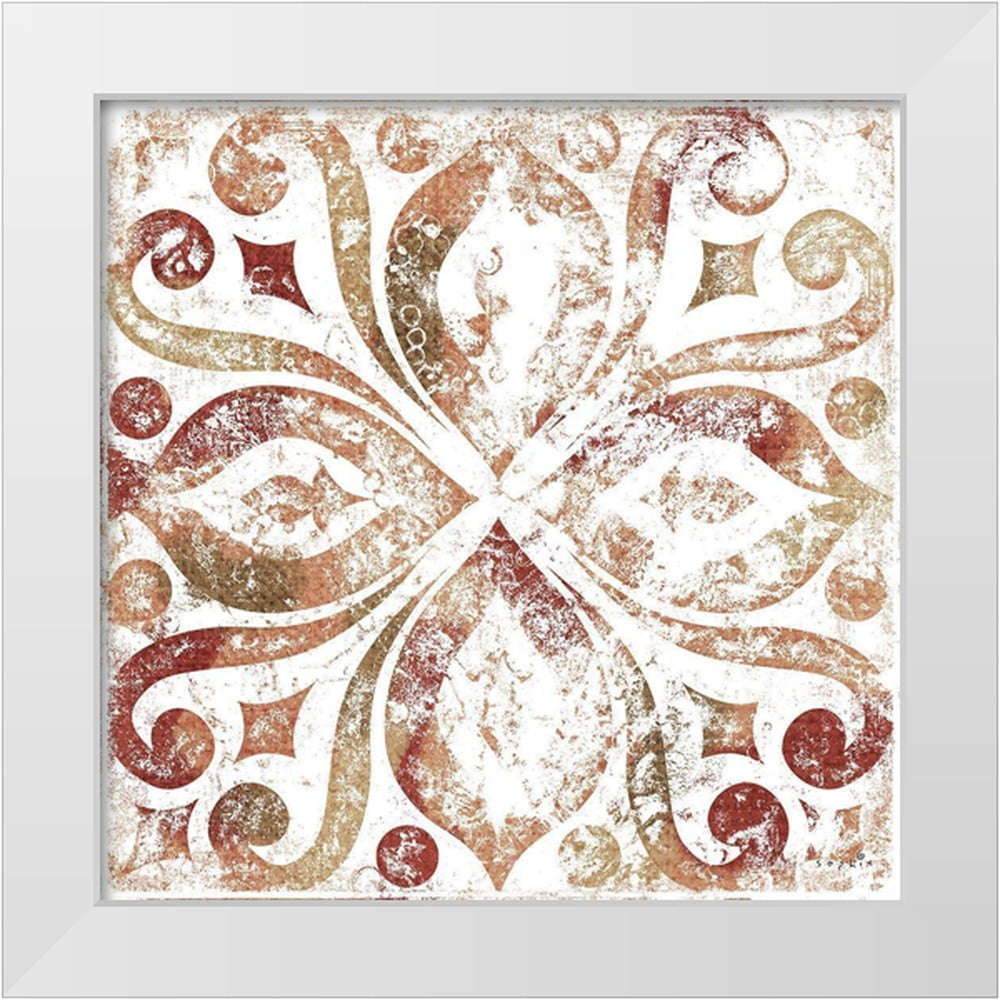 Sophie 6 20x20 White Modern Wood Framed Museum Art Print Titled ...