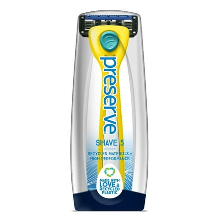 Five Blade Replacement Cartridges for Shave 5 Recycled Razor, 4 Count ...